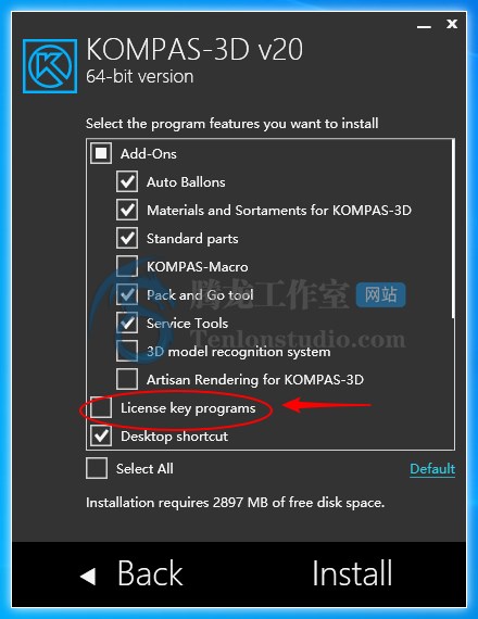 KOMPAS-3D v20.0.7.3117 3D建模软件 - 腾龙工作室