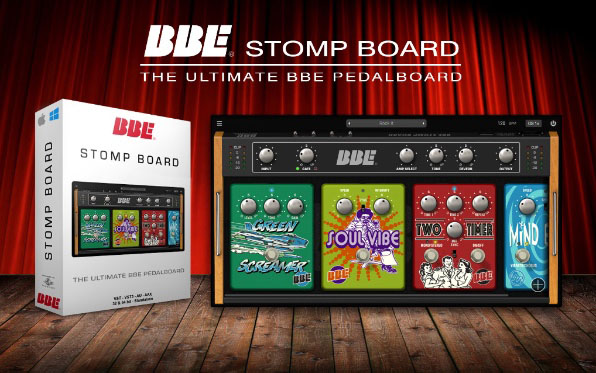 吉他效果器插件包 BBE Sound Stomp Board v1.5.0 R2R版 - 腾龙工作室