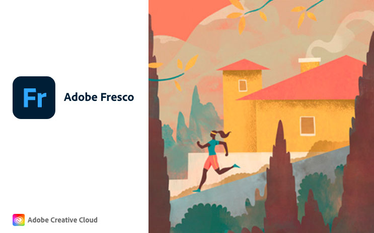 【Fr】Adobe Fresco v4.8.0 数字绘画软件 - 腾龙工作室