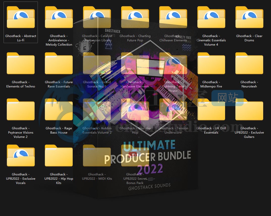 【UPB2022】Ghosthack Ultimate Producer Bundle 2022 终极音乐制作人音效套装 - 腾龙工作室