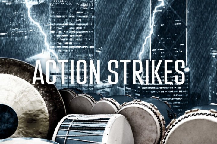 Native Instruments Action Strikes - Kontakt恢弘蓬勃的电影交响打击乐音色库 - 腾龙工作室