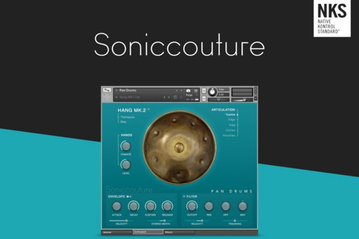 Native Instruments Soniccouture Pan Drums v1.1.0 - Kontakt手碟音色库 - 腾龙工作室