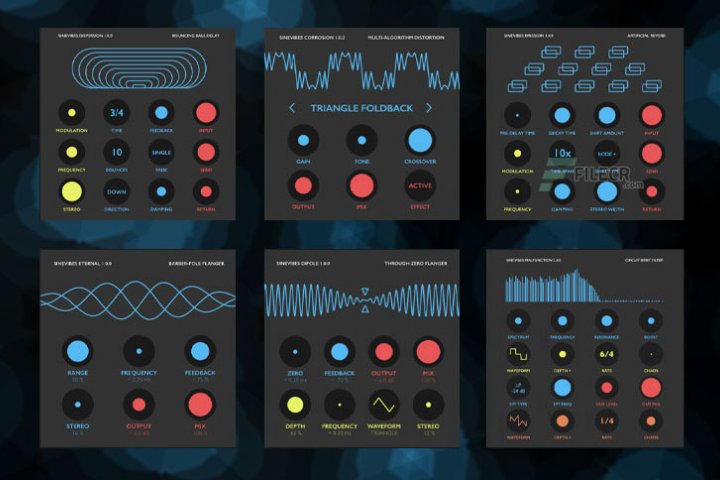 音频效果器插件包 Sinevibes Complete Effects Bundle v2024.7 VR版 - 腾龙工作室