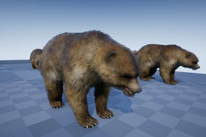 PROTOFACTOR INC FOREST ANIMALS PACK - 七组森林动物模型UE4资产包 - 腾龙工作室