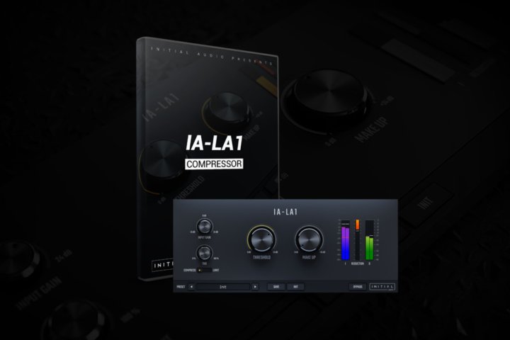 音频压缩器插件 Initial Audio IA-LA1 Compressor v1.3.0 - 腾龙工作室