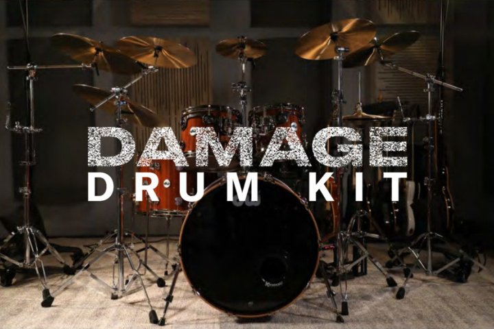 Heavyocity Damage Drum Kit (Kontakt) 史诗级架子鼓打击乐音色库 - 腾龙工作室