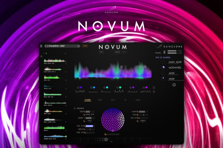 音效合成器 Dawesome Novum v1.17 R2R版 - 腾龙工作室