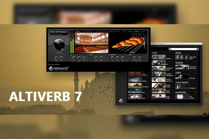Audioease Altiverb 7 XL v7.2.8 音频卷积混响插件 - 腾龙工作室