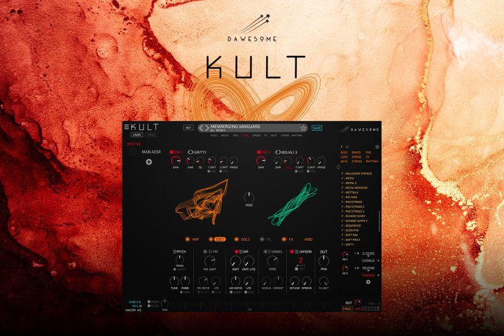 音效合成软件 Dawesome Kult v1.18 R2R版 - 腾龙工作室