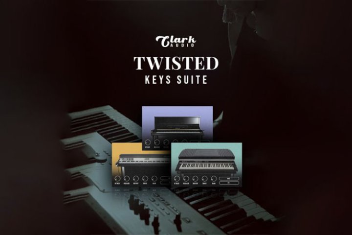 Clark Pro Audio Twisted Keys Suite (KONTAKT) 三台复古钢琴音源 - 腾龙工作室