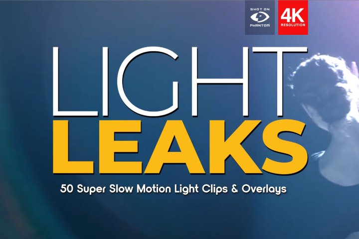 BusyBoxx V72 Light Leaks 50个镜头光斑光晕眩光效果4K视频素材 - 腾龙工作室