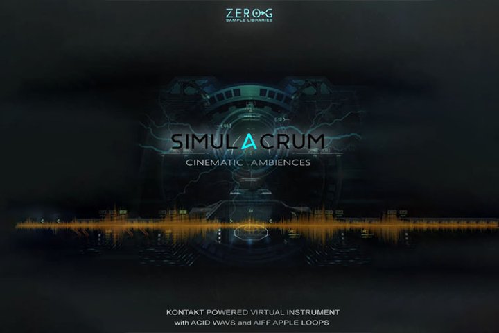 Zero-G Simulacrum (KONTAKT) 科幻恐怖合成音效音源 - 腾龙工作室