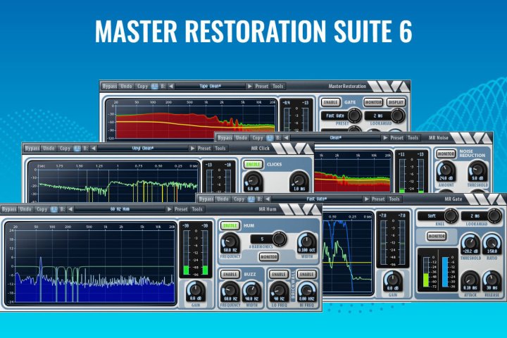 Wave Arts Master Restoration Suite 6 v6.07 音频效果器套件 - 腾龙工作室