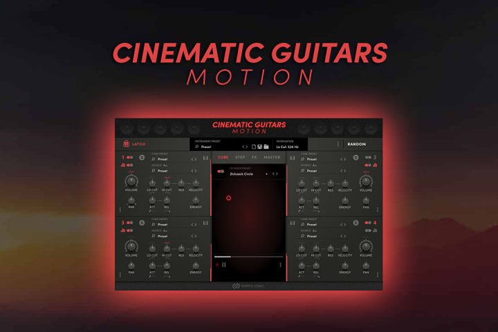 Sample Logic Cinematic Guitars Motion (KONTAKT) 电影吉他音源 - 腾龙工作室
