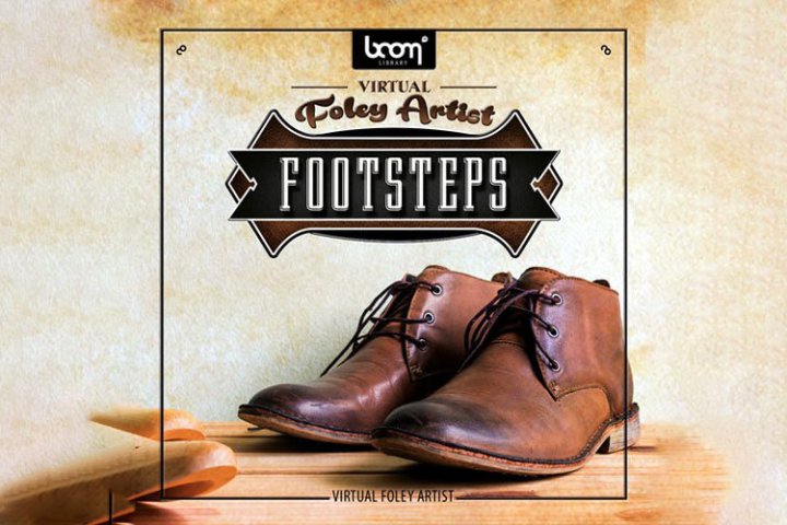 BOOM Library Virtual Foley Artist Footsteps (KONTAKT) 脚步声拟音音源 - 腾龙工作室