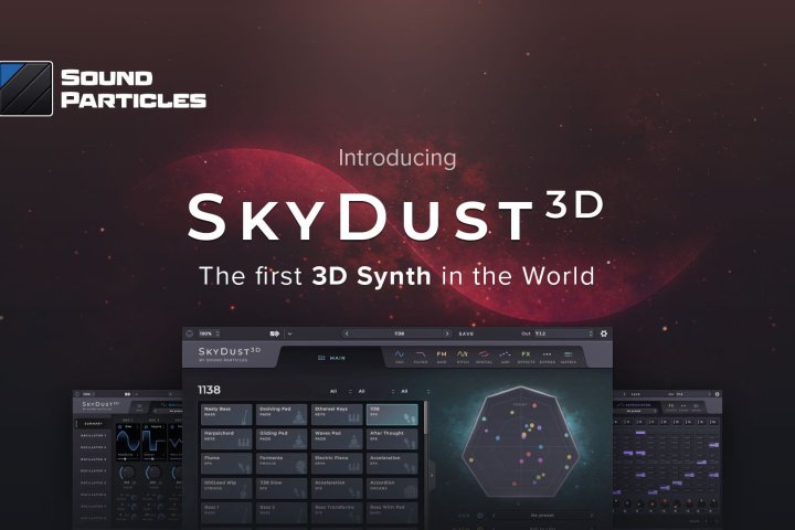 3D空间音频效果合成器 Sound Particles SkyDust 3D v1.5.2 TCD版 - 腾龙工作室