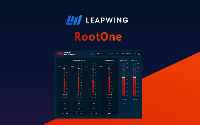 音频谐波处理插件 Leapwing Audio RootOne v1.10.4 R2R版 - 腾龙工作室