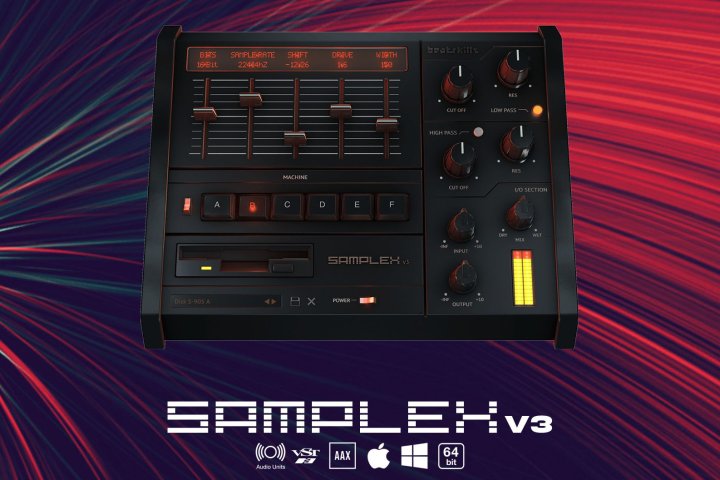音频效果器插件 BeatSkillz SampleX v3 v1.0.0 R2R版 - 腾龙工作室