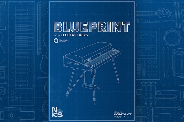 Fracture Sounds Blueprint Electric Keys (KONTAKT) 老式电钢琴音源 - 腾龙工作室