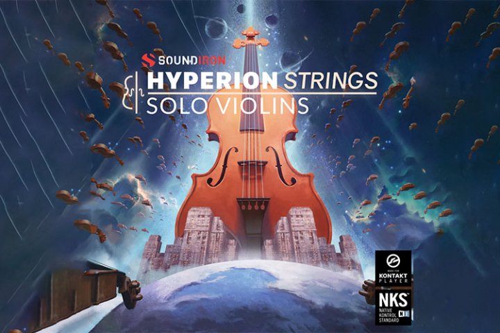 Soundiron Hyperion Strings Solo Violins (KONTAKT) 小提琴独奏音源 - 腾龙工作室
