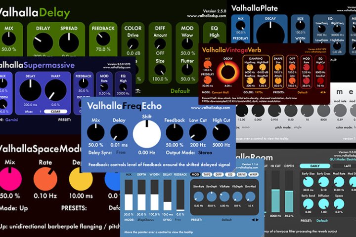 瓦尔哈拉音频效果器插件包 Valhalla DSP bundle 2025.5 VR版 - 腾龙工作室