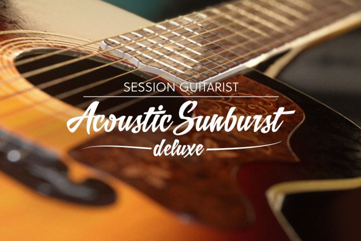Native Instruments Session Guitarist Acoustic Sunburst Deluxe v1.0.2 (KONTAKT) 多功能原声吉他音源 - 腾龙工作室