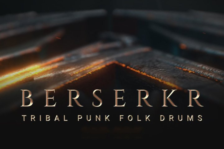 Keepforest Berserkr Pro Tribal Punk Folk Drums (KONTAKT) 部落朋克民谣鼓组音源 - 腾龙工作室