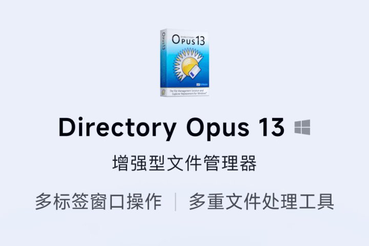 Directory Opus 13 Pro 专业版文件管理工具软件[ 专享特惠 ] - 腾龙工作室