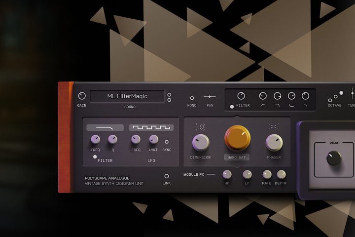 模拟合成器 Karanyi Sounds Polyscape Analogue v1.0 BUBBiX版 - 腾龙工作室