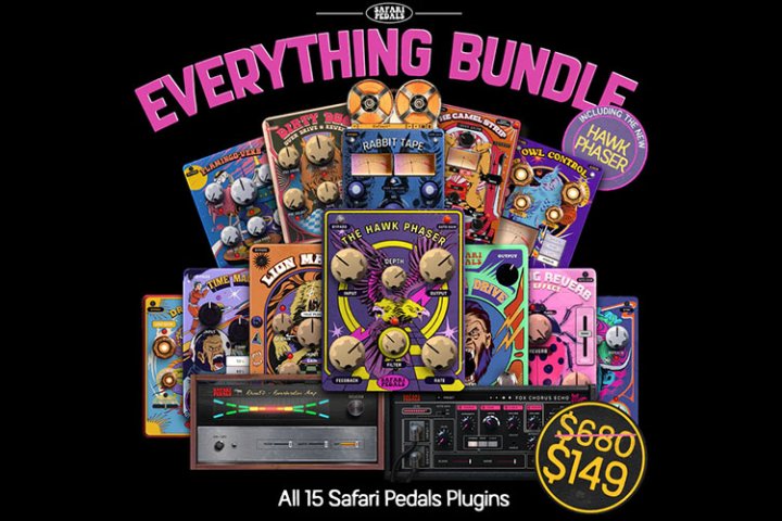 音频效果器插件包 Safari Pedals Everything Bundle v2025.04.23 R2R版 - 腾龙工作室