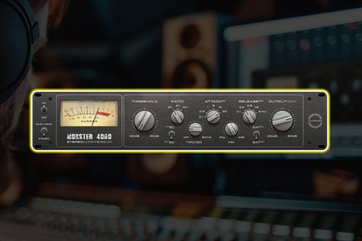 多功能音频总线压缩器插件 Aurora DSP Monster 4000 v1.0.1 BUBBiX版 - 腾龙工作室