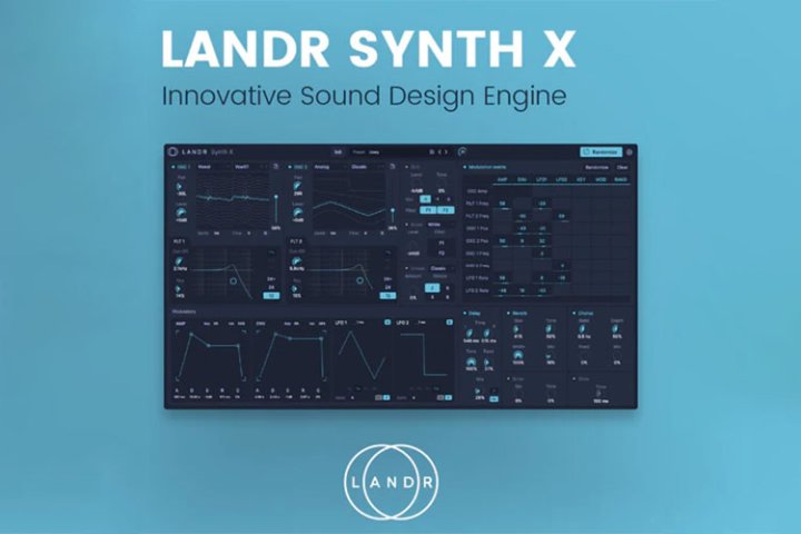 波表合成器 LANDR LANDR Synth X v1.0.33 R2R版 - 腾龙工作室